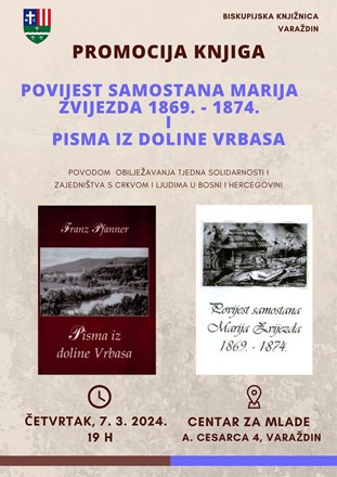 Varaždinska Biskupija - Predstavljanje knjiga: "Povijest samostana Marija Zvijezda 1869. - 1874 ...